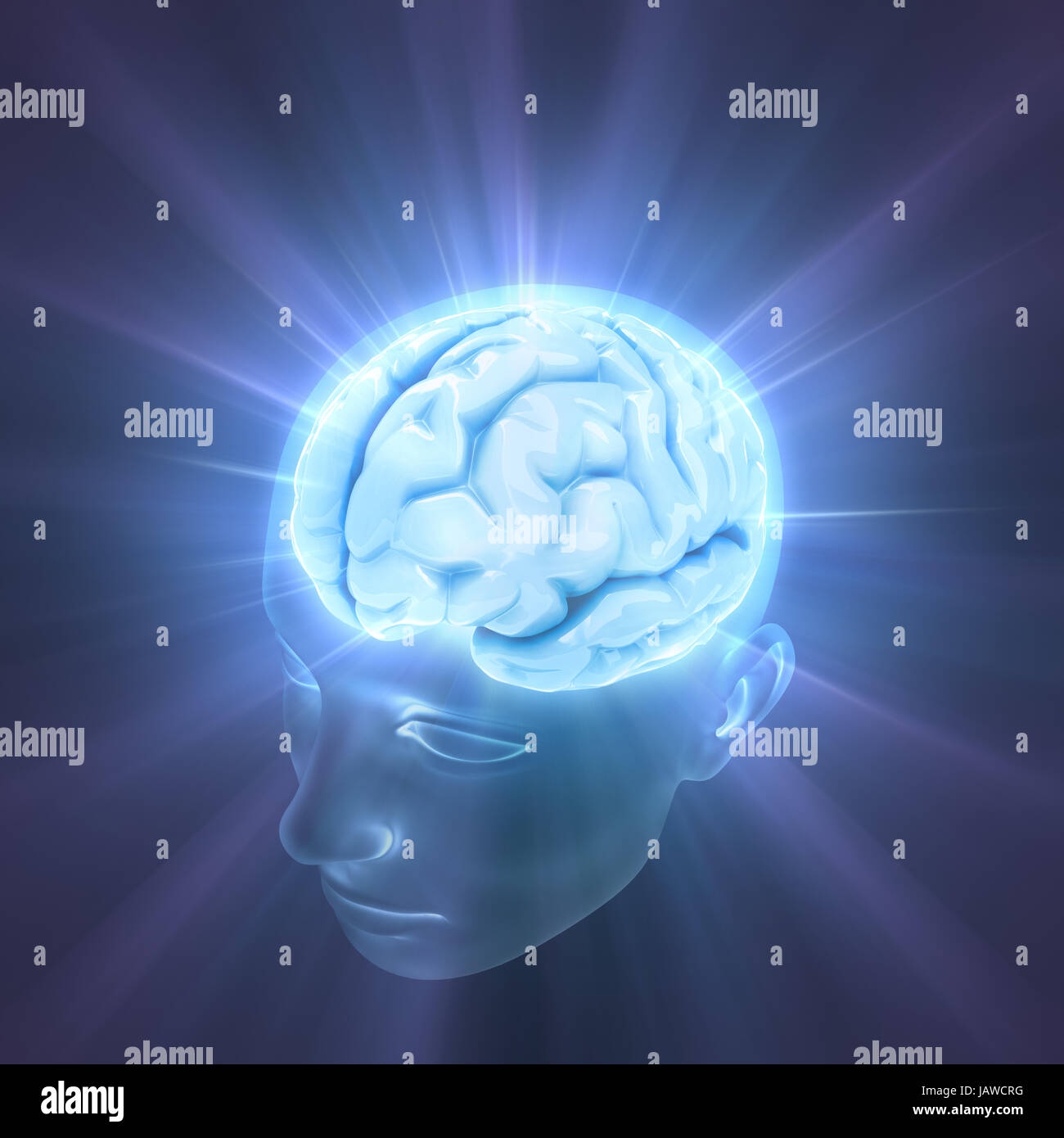 Brainwaves light hi-res stock photography and images - Alamy