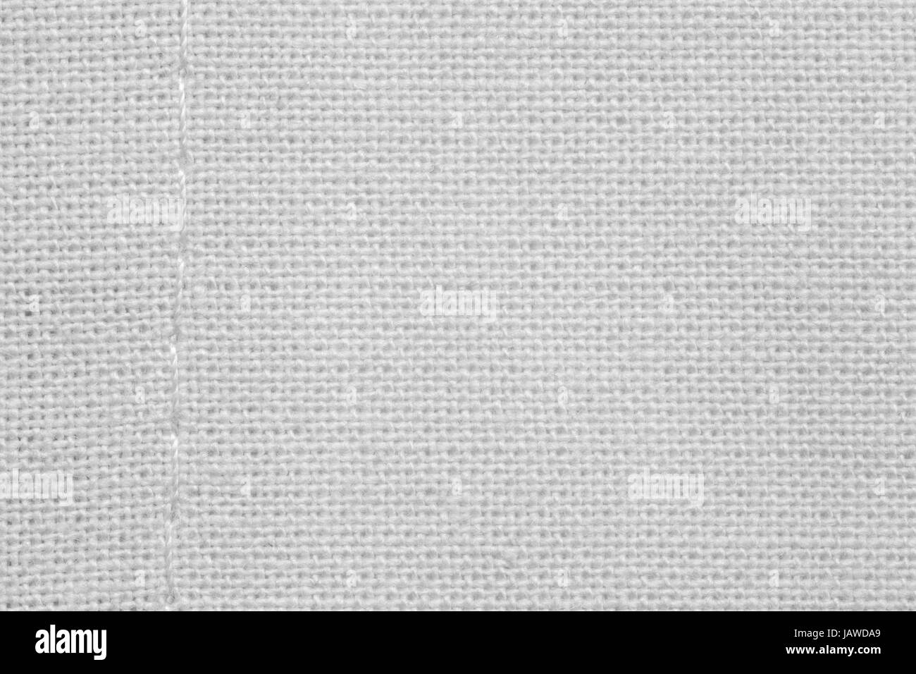 white fabric background or grid pattern woven texture Stock Photo - Alamy