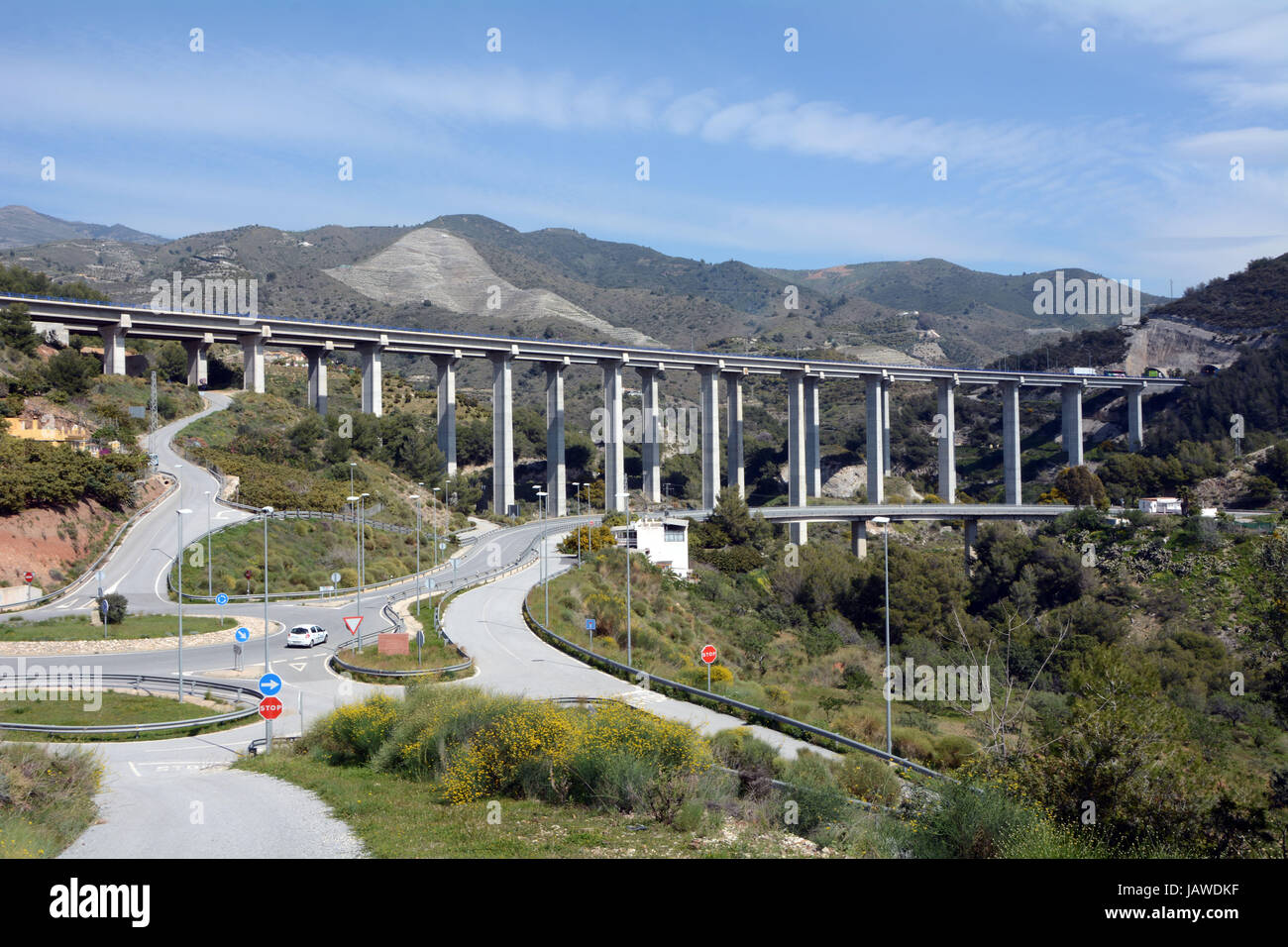 Motorway viaduct hi-res stock photography and images - Alamy
