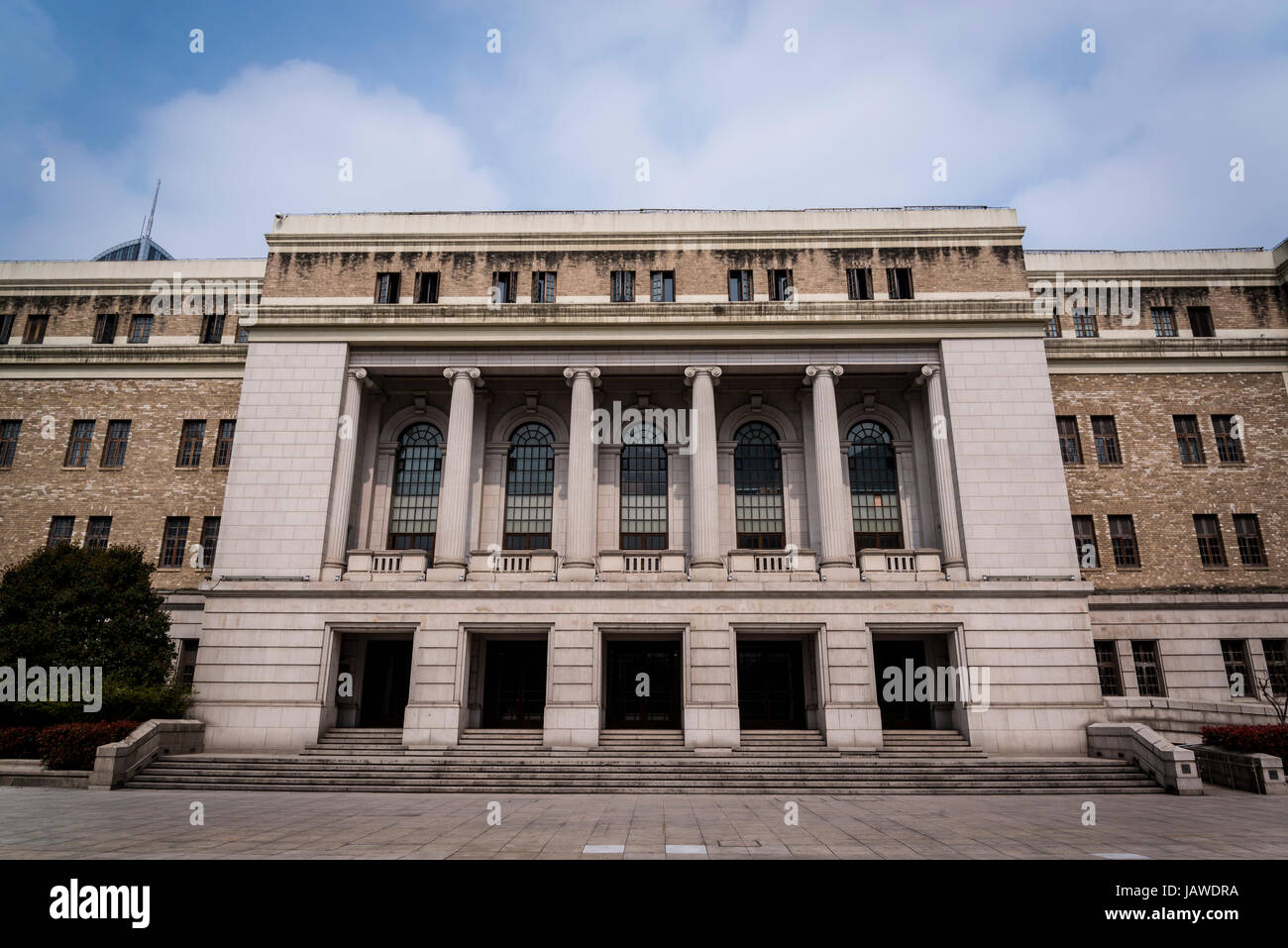 Shanghai Concert Hall, former Nanking Theatre, Shanghai, China Stock ...