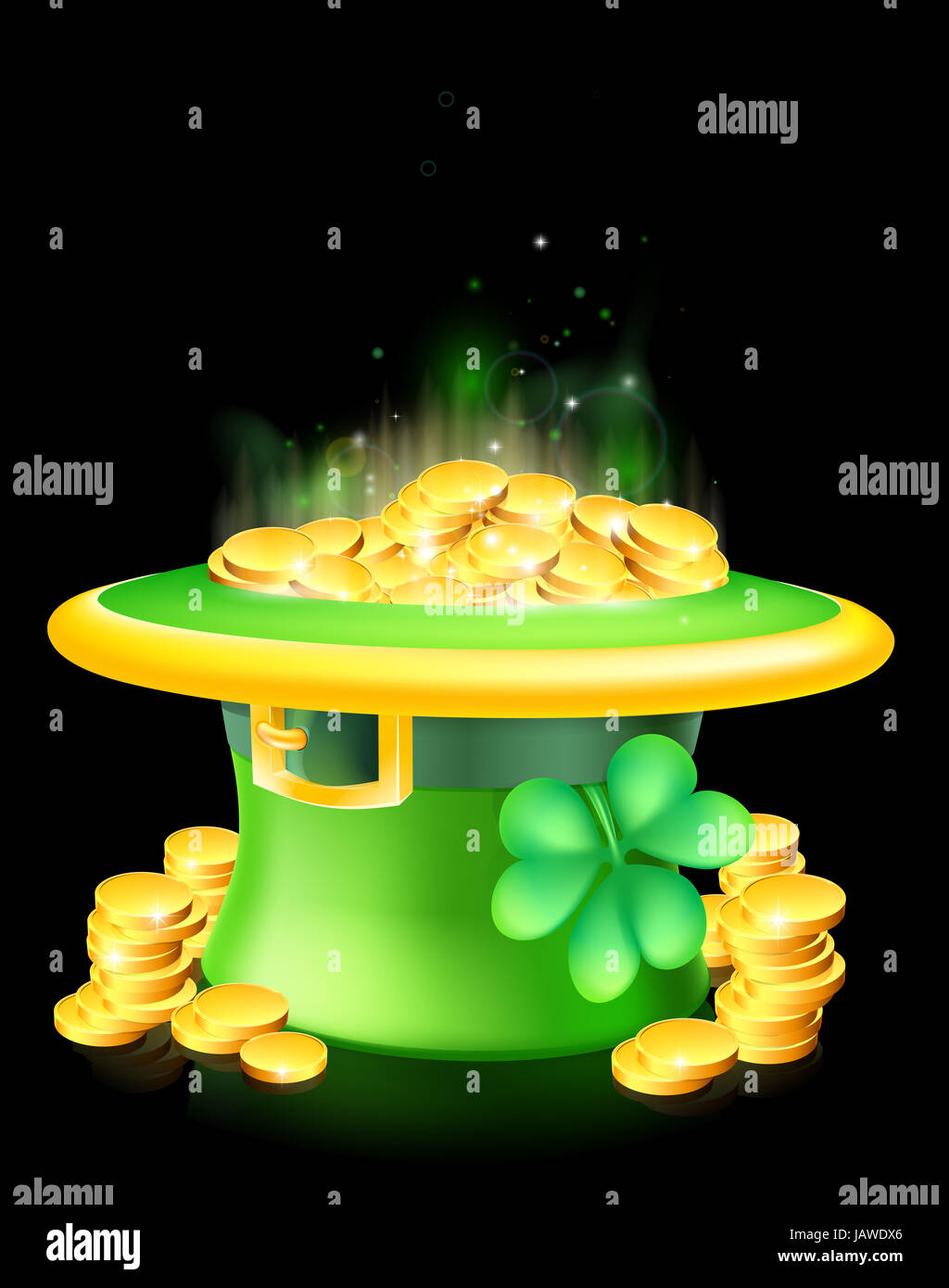 Saint patricks day clip art hi-res stock photography and images - Alamy