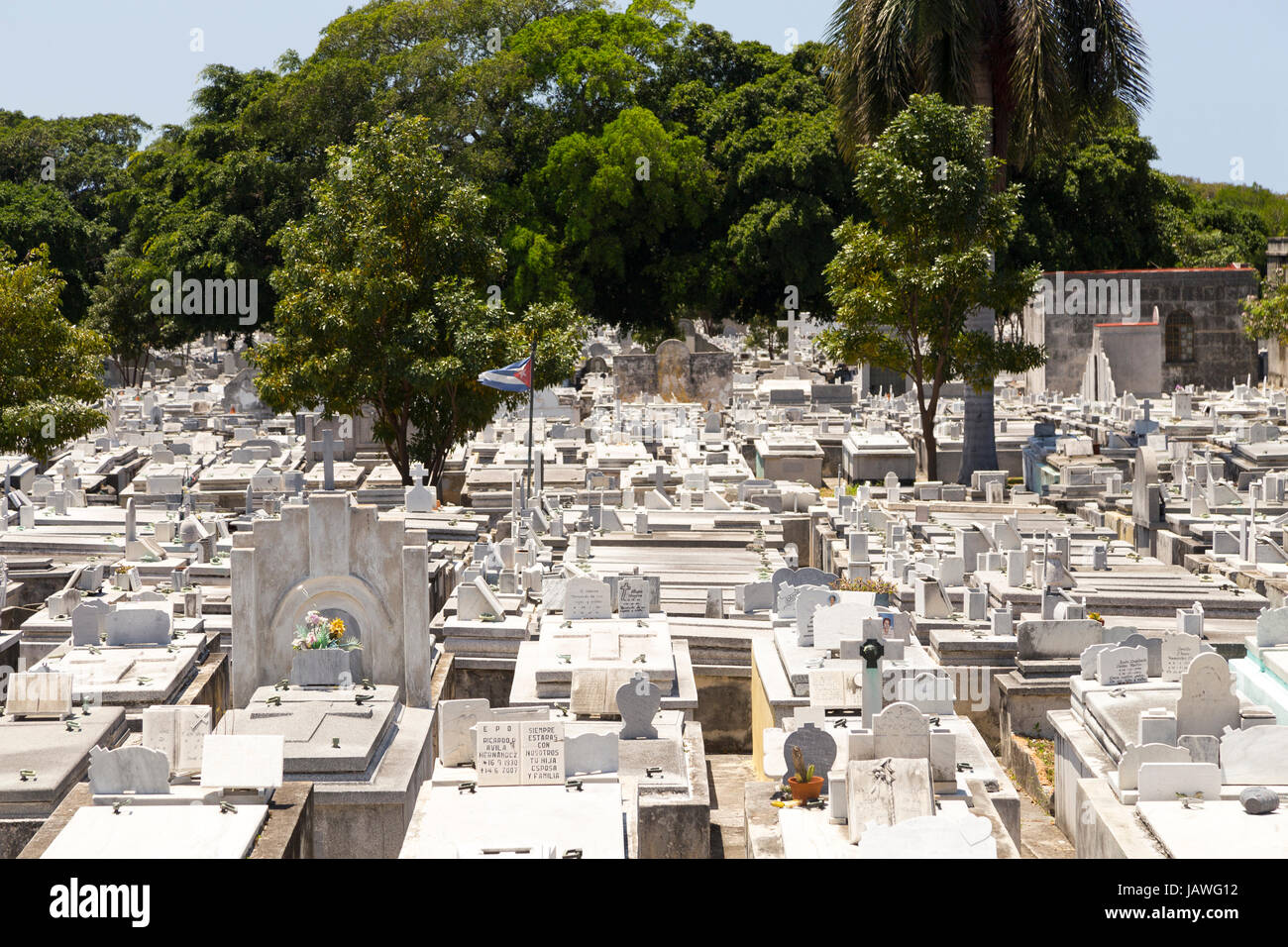 Cemetery Cementerio Cristobal Colon in Havana, Cuba Stock Photo - Alamy