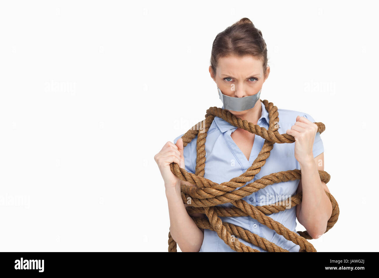 Untie the rope hi-res stock photography and images - Alamy