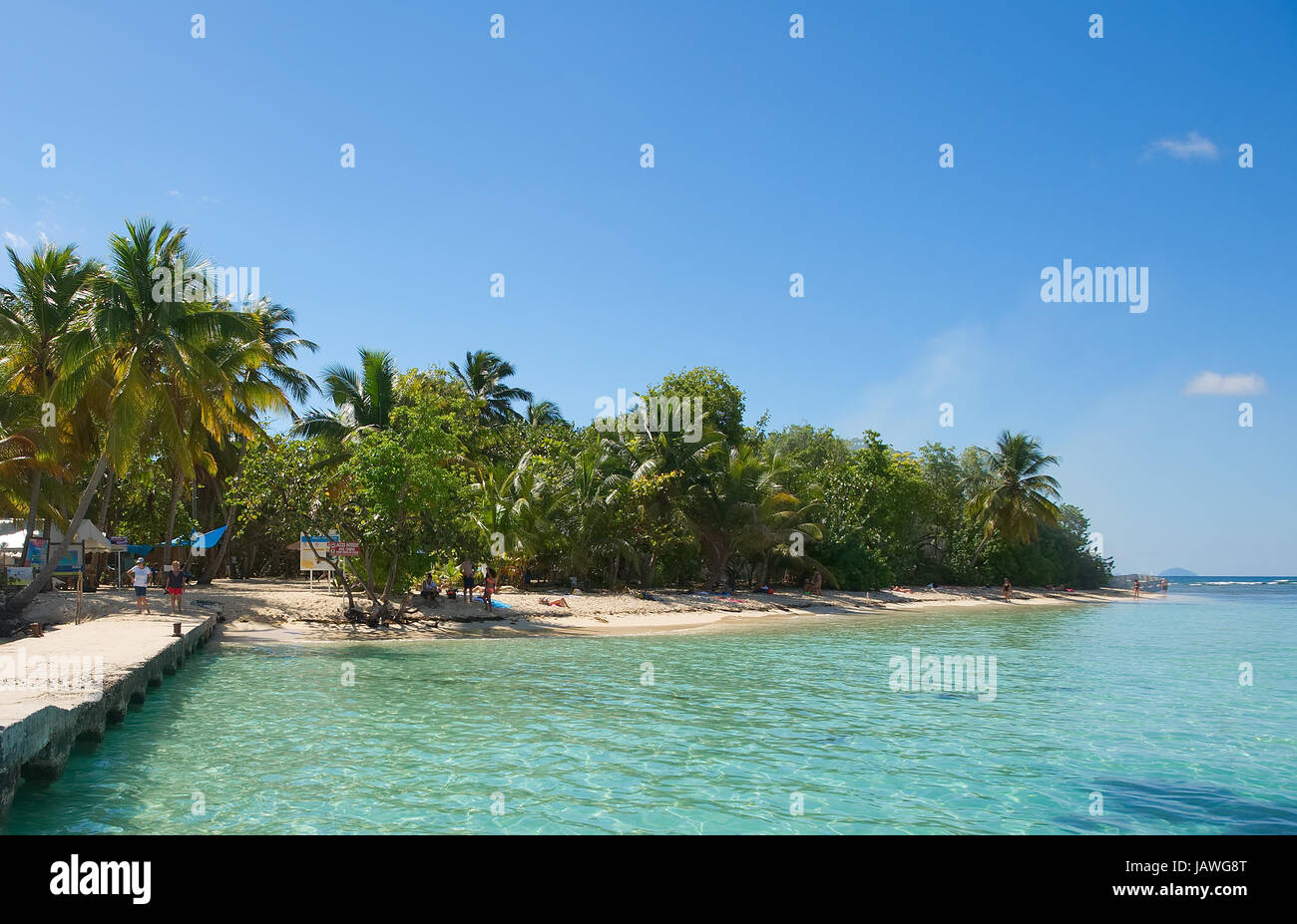 Ilet du Gosier - Gosier island - Le Gosier - Guadeloupe Caribbean ...
