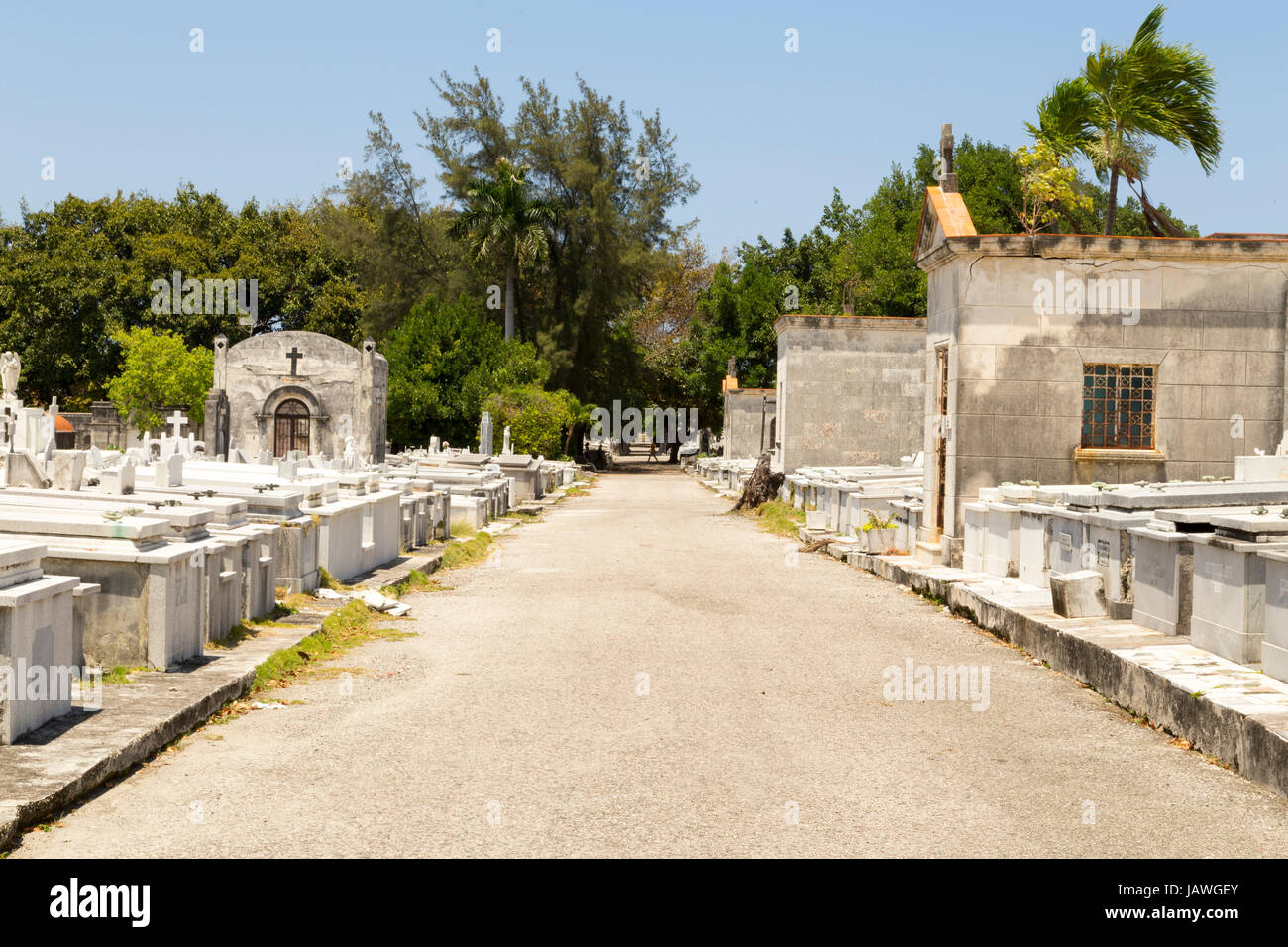 Cemetery Cementerio Cristobal Colon in Havana, Cuba Stock Photo - Alamy