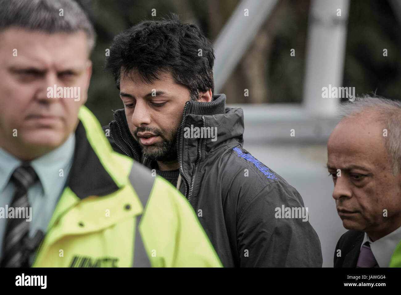 Shrien Dewani arrives at Belmarsh Magistrates Court in London, UK Stock ...