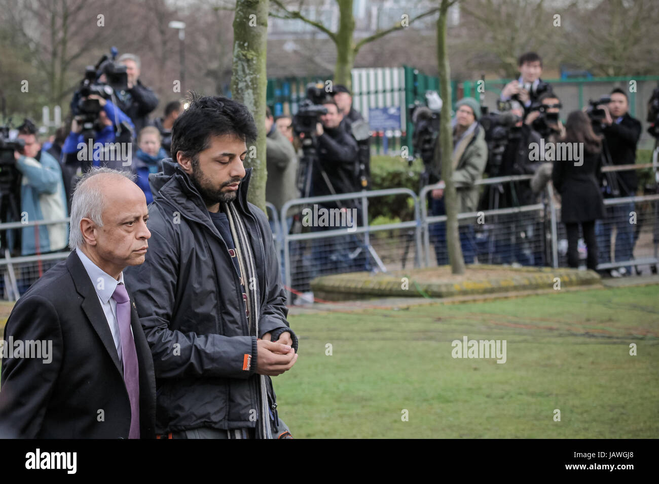 Shrien Dewani arrives at Belmarsh Magistrates Court in London, UK Stock ...