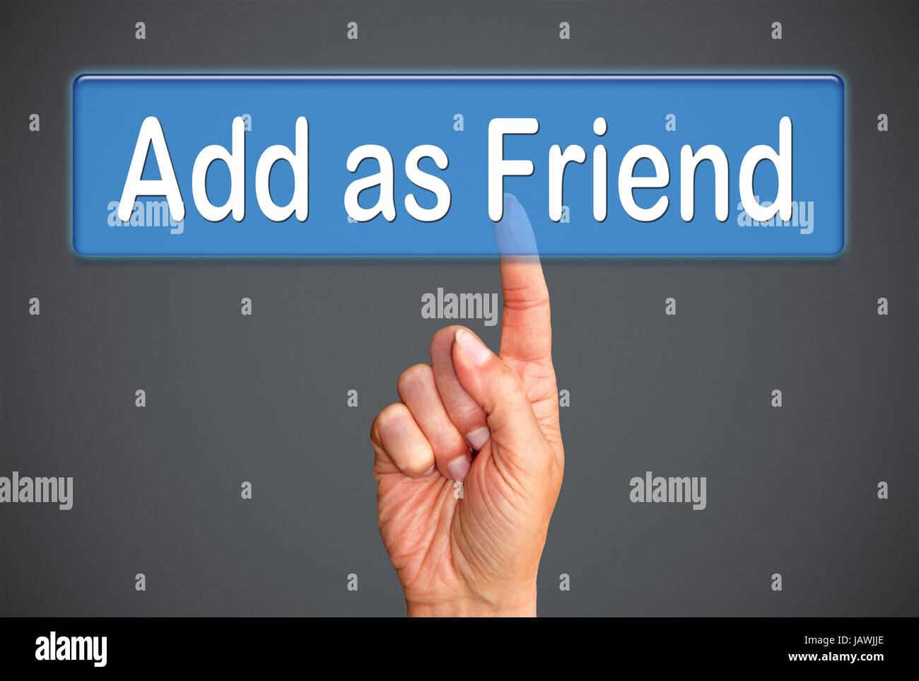Add as Friend Stock Photo - Alamy