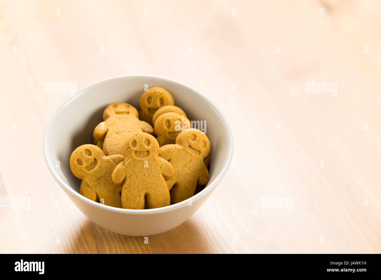 Gingerbread men cookies Stock Photo - Alamy