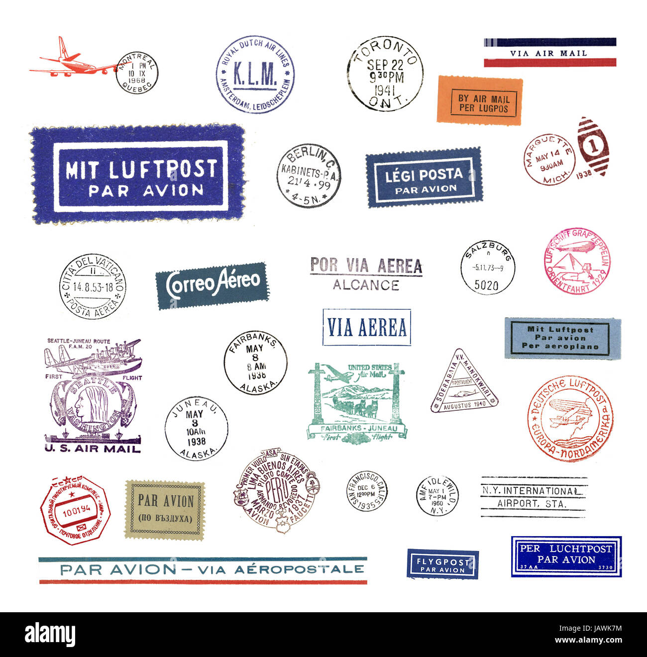 Poststempel hi-res stock photography and images - Alamy