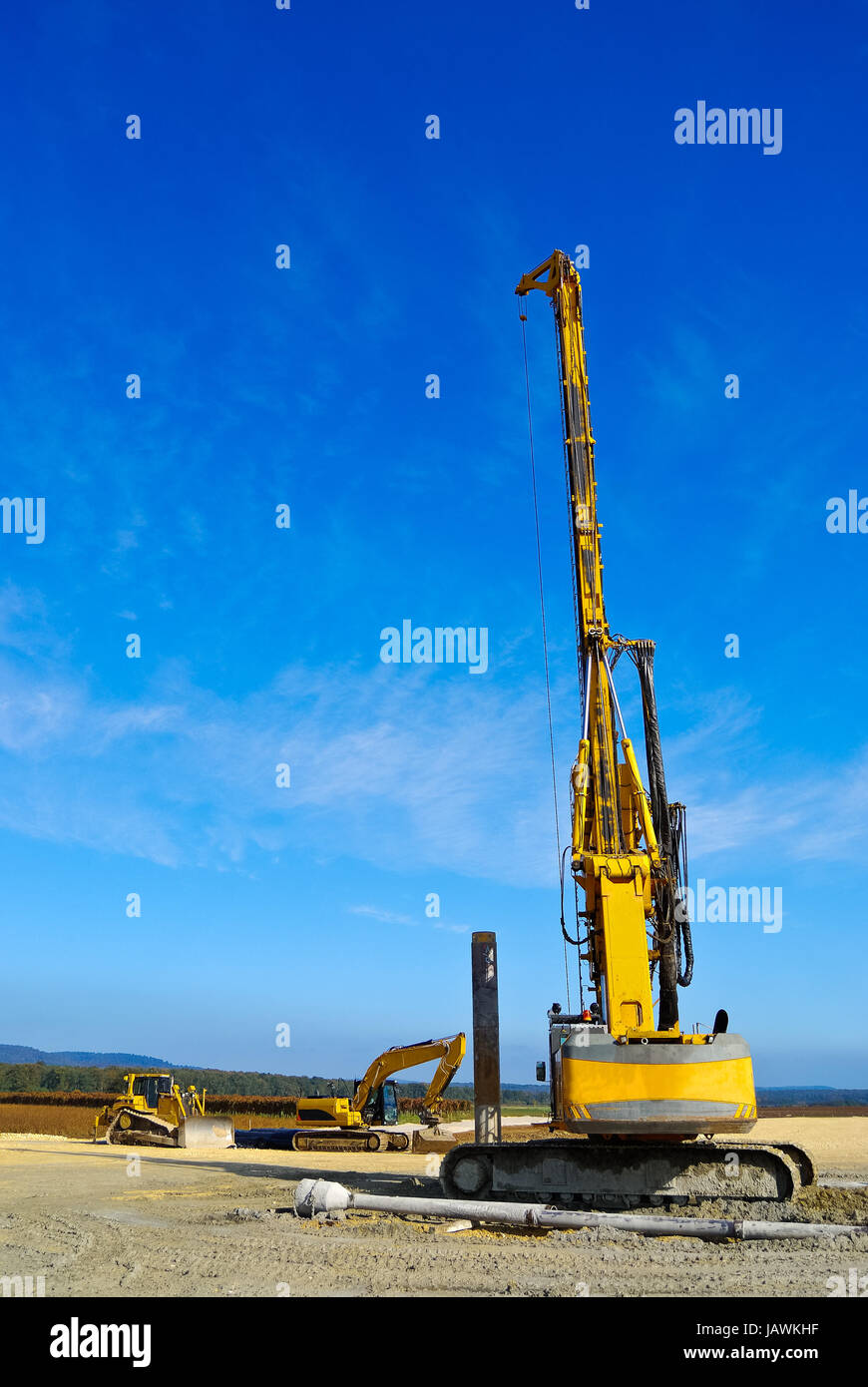 Crawler drilling machine hi-res stock photography and images - Alamy