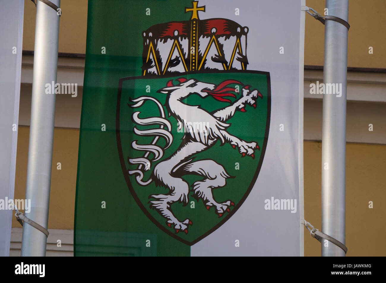 Flag of Styria Stock Photo - Alamy