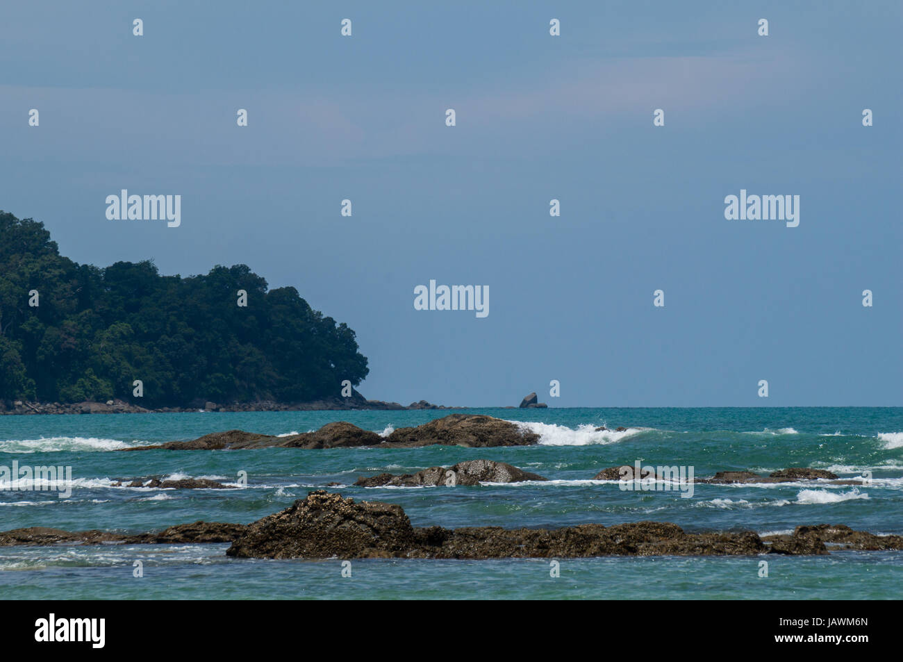 A view out to sea Stock Photo - Alamy