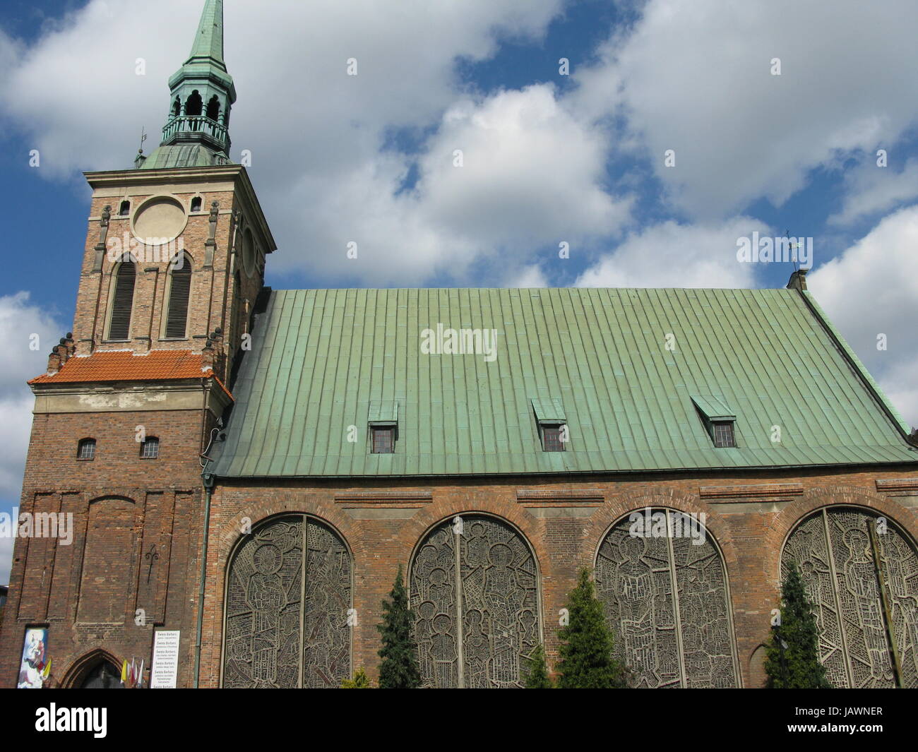 Barbara Kirche in Danzig Stock Photo - Alamy