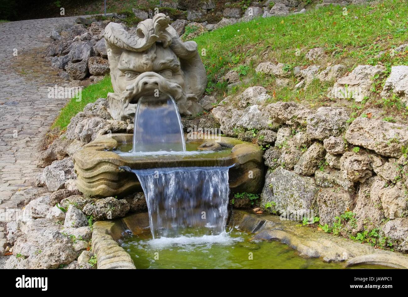 Springbrunnen - fountain 01 Stock Photo - Alamy