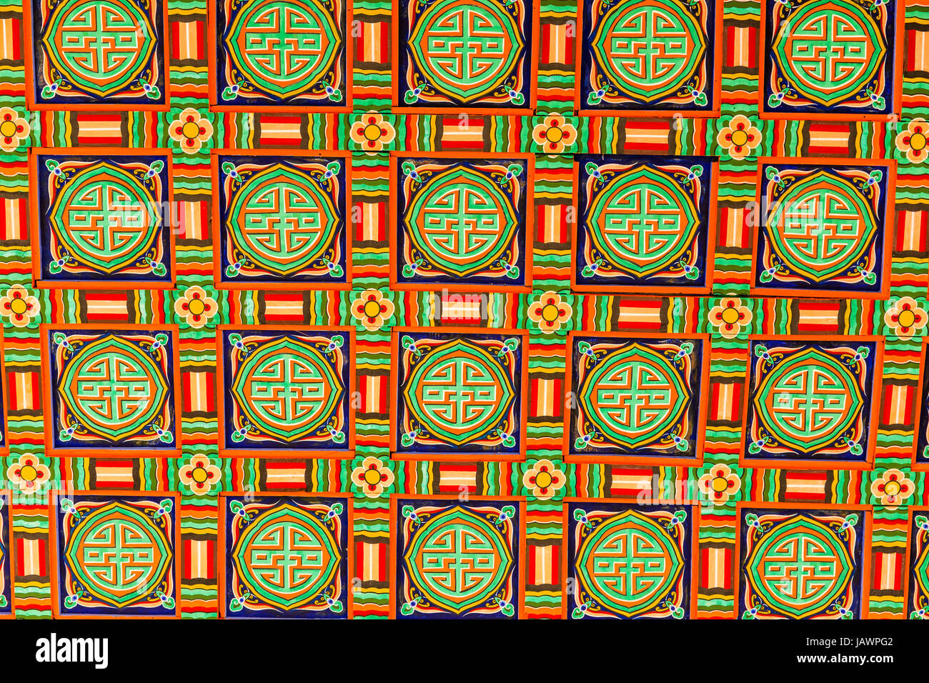 Korean traditional paintwork hi-res stock photography and images - Alamy