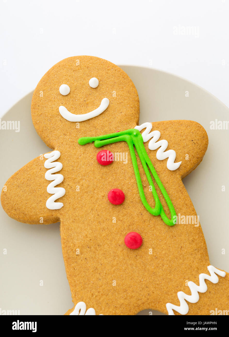 Gingerbread man cookies Stock Photo - Alamy
