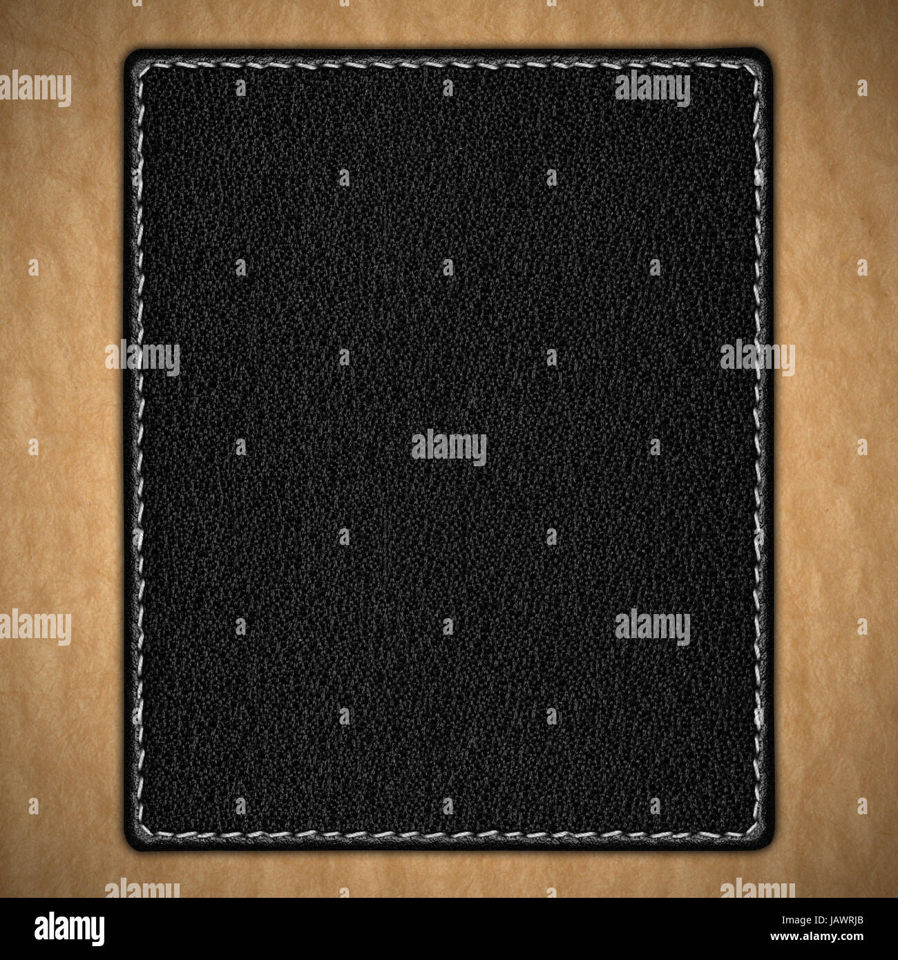 black leather background on rough pattern brown paper texture Stock ...