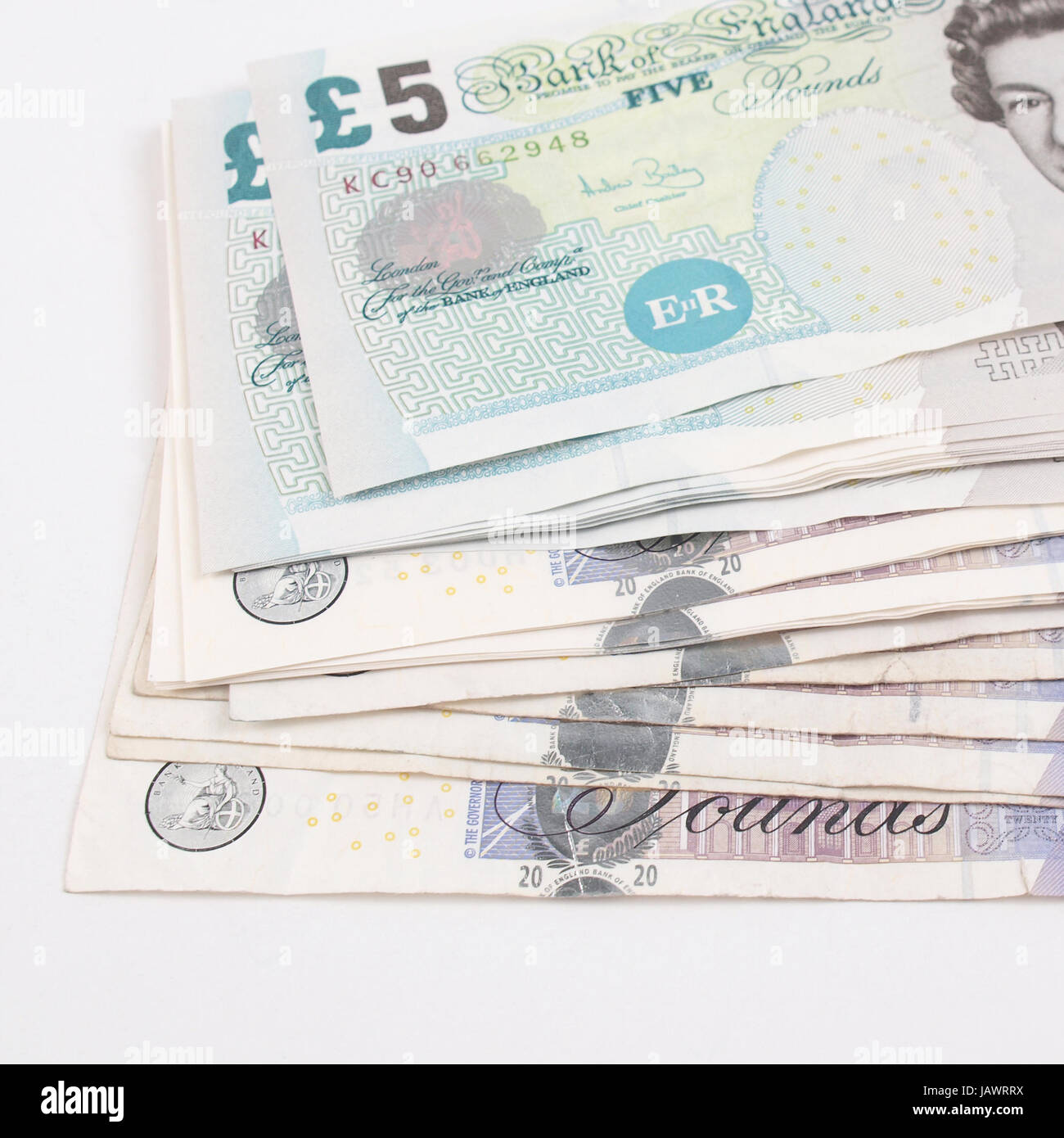 Pound banknote (currency of the United Kingdom Stock Photo - Alamy