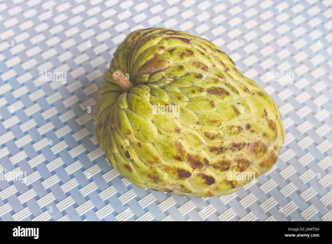 fresh fruit from Thailand, close up custard Apples Stock Photo - Alamy