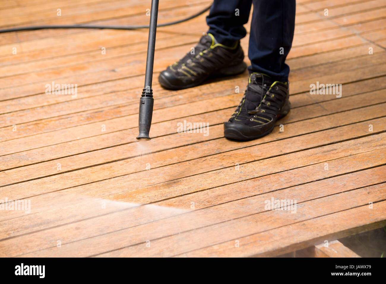 Man jetwash hi-res stock photography and images - Alamy