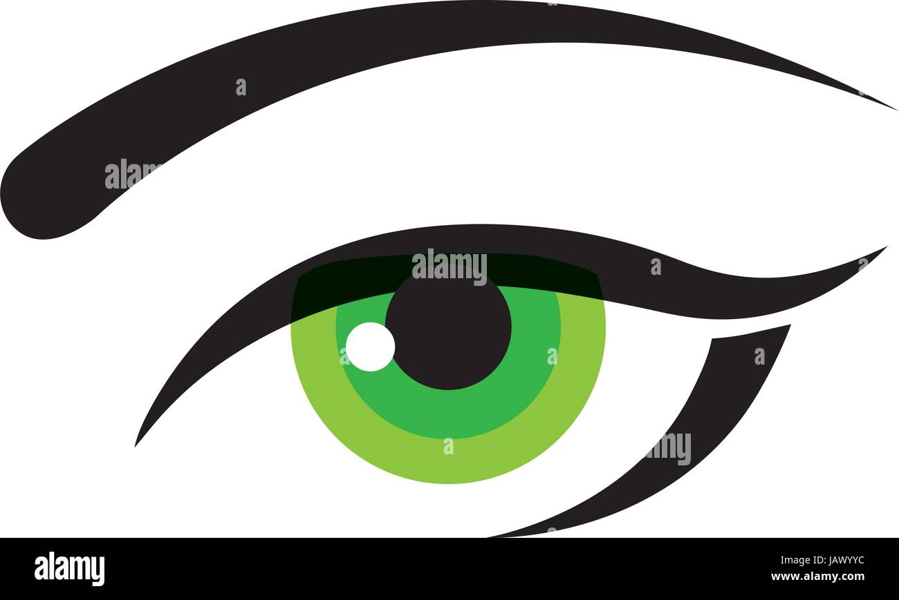 womans eye icon Stock Vector Image & Art - Alamy
