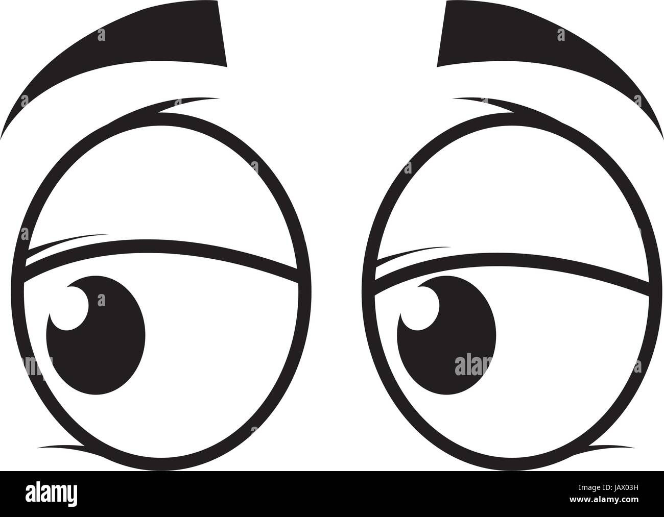 cartoon eyes icon Stock Vector Image & Art - Alamy