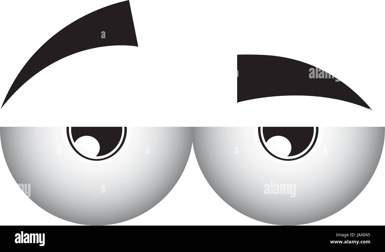 cartoon eyes icon Stock Vector Image & Art - Alamy