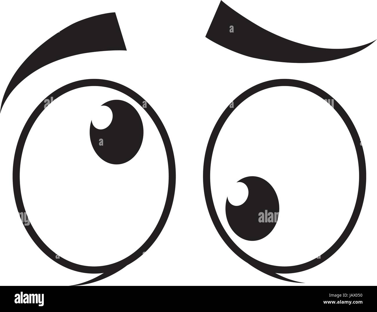 cartoon eyes icon Stock Vector Image & Art - Alamy