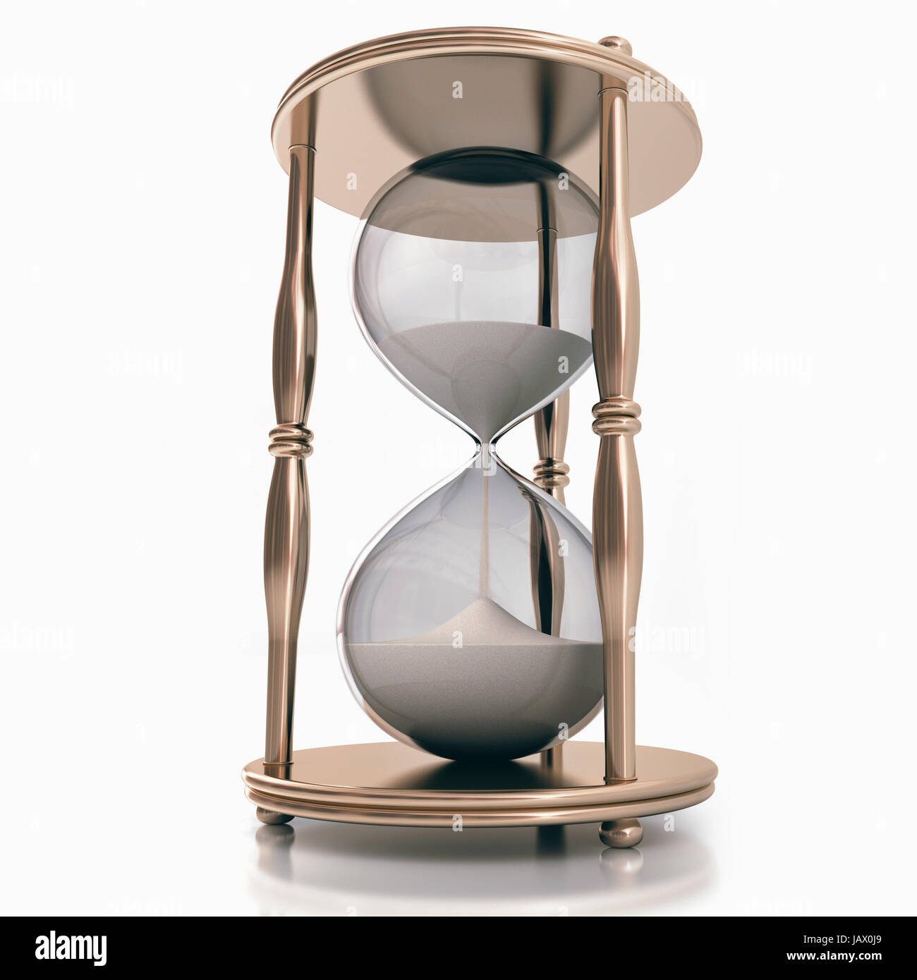 Hourglass. Concept of time in business Stock Photo - Alamy