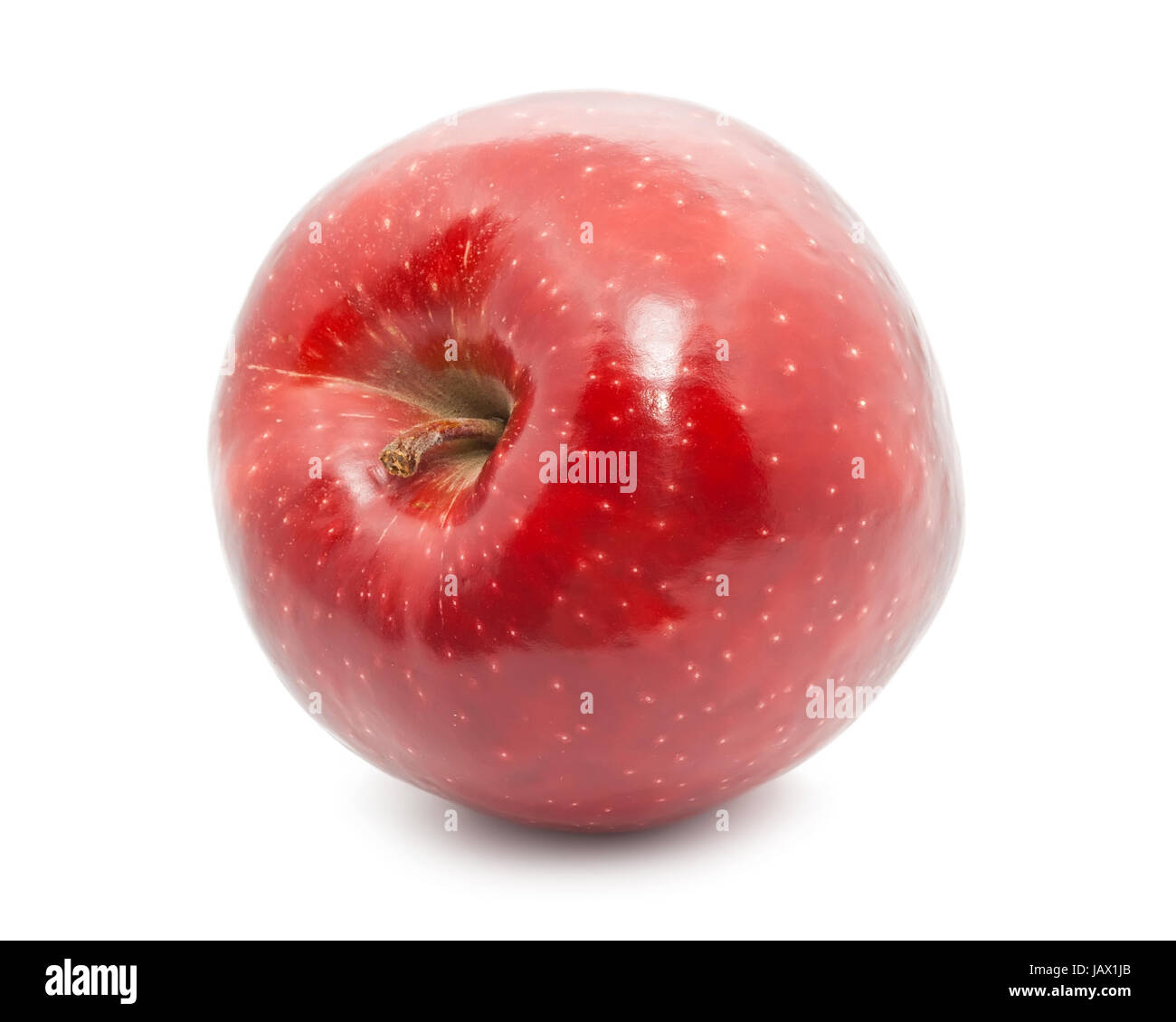 Nice fresh apple isolated on white background Stock Photo - Alamy