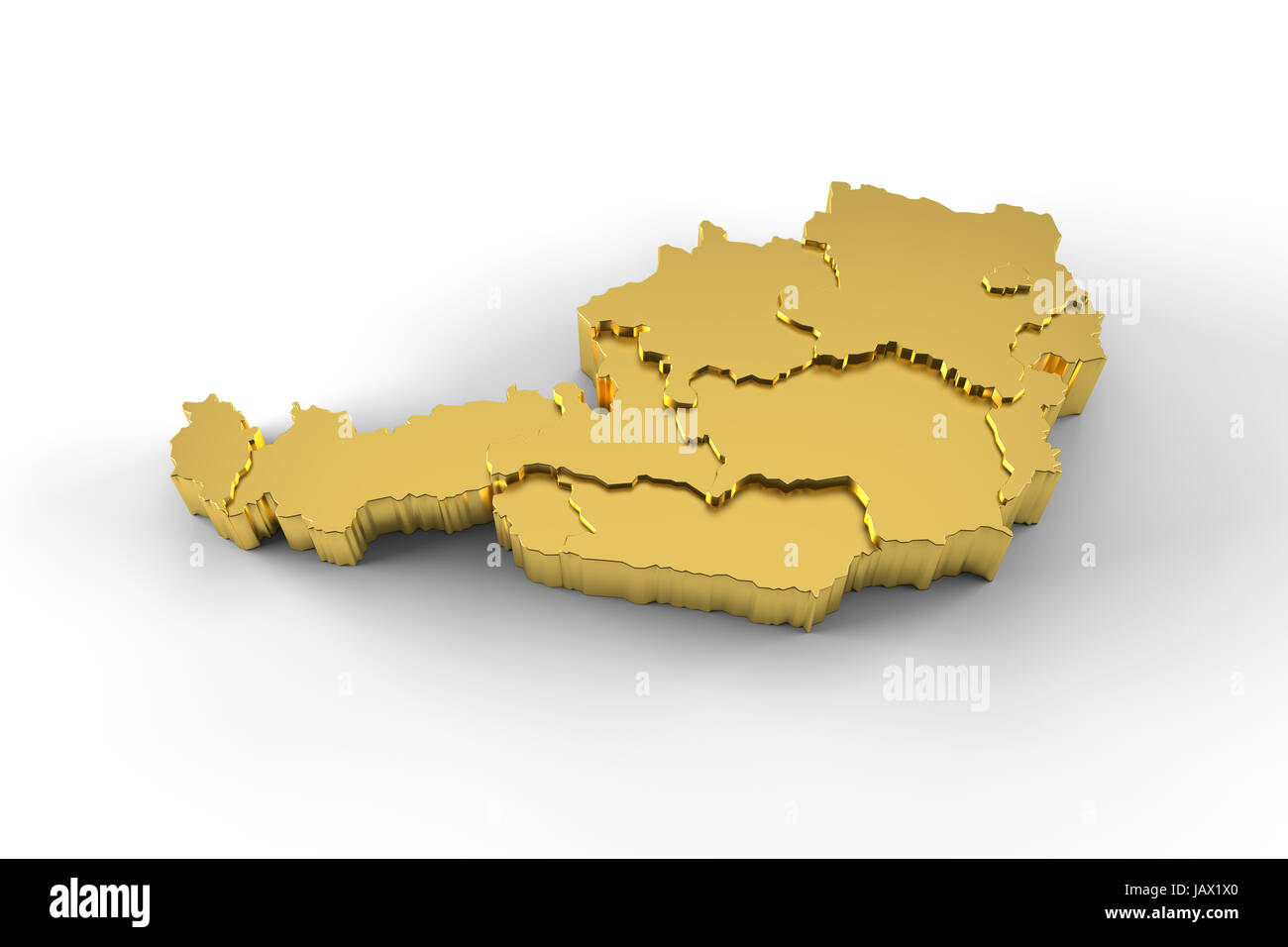 Steiermark map hi-res stock photography and images - Alamy