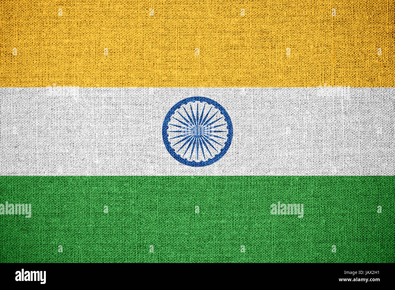 flag of India or Indian banner on rough metal background Stock Photo ...