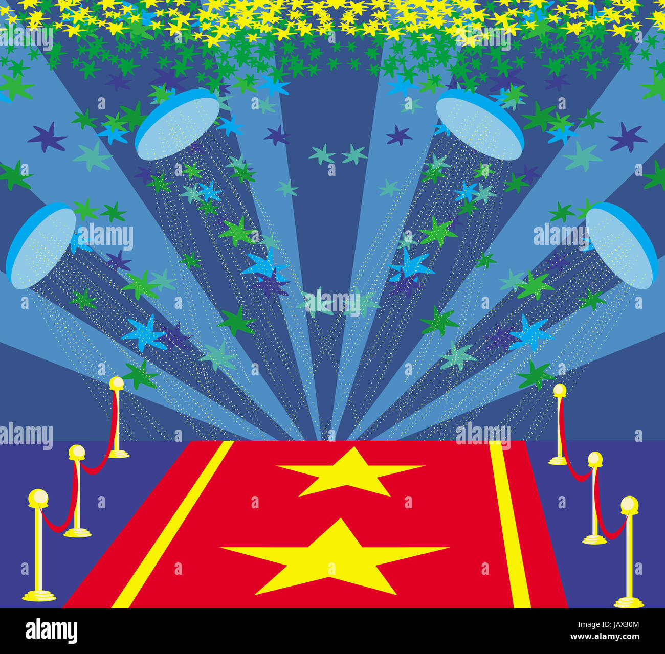 Movie Star Red Carpet Clipart