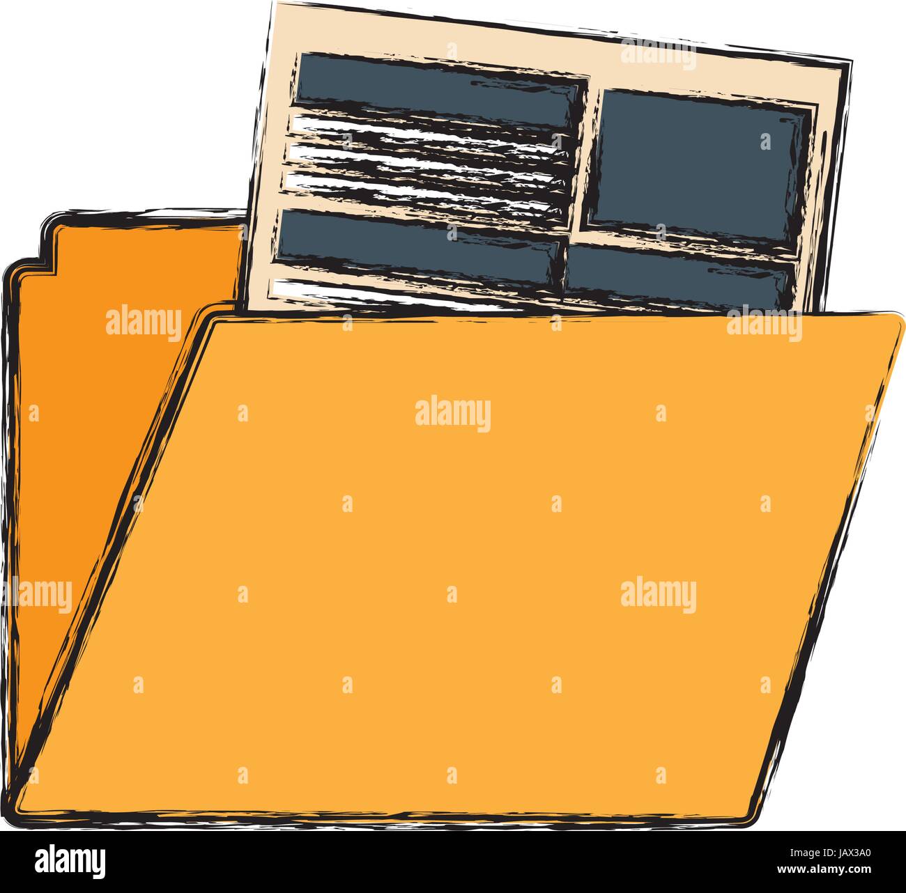 document folder icon Stock Vector Image & Art - Alamy