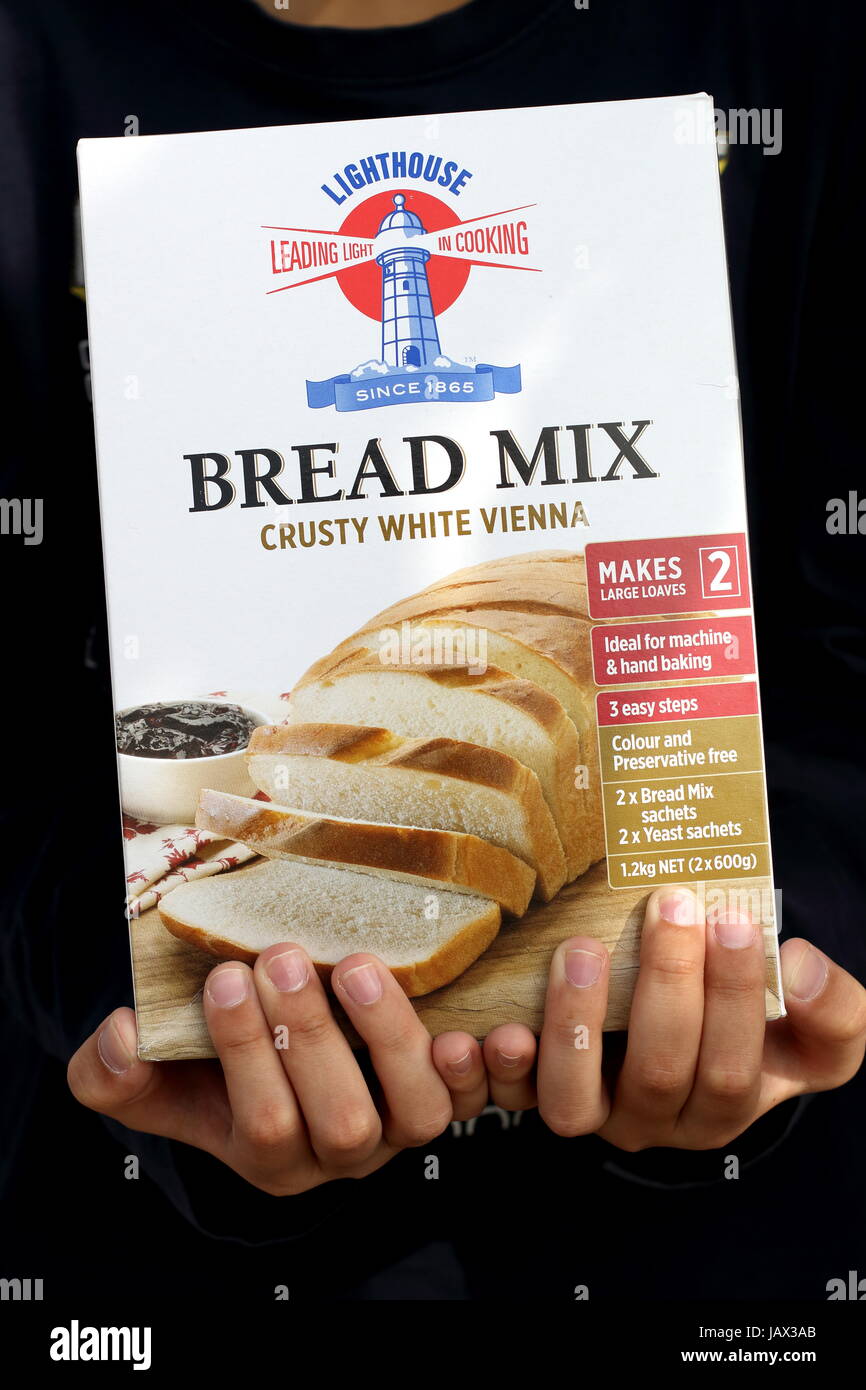 Crusty White Vienna Bread Mix Stock Photo - Alamy