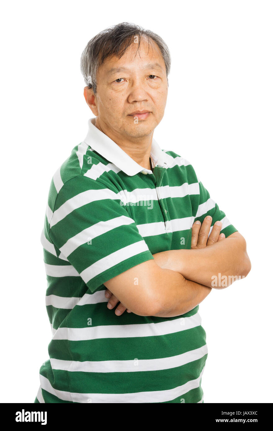 Senior asian man Stock Photo - Alamy
