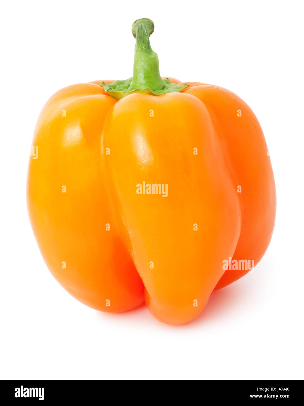 Fresh bell pepper isolated on white background Stock Photo - Alamy