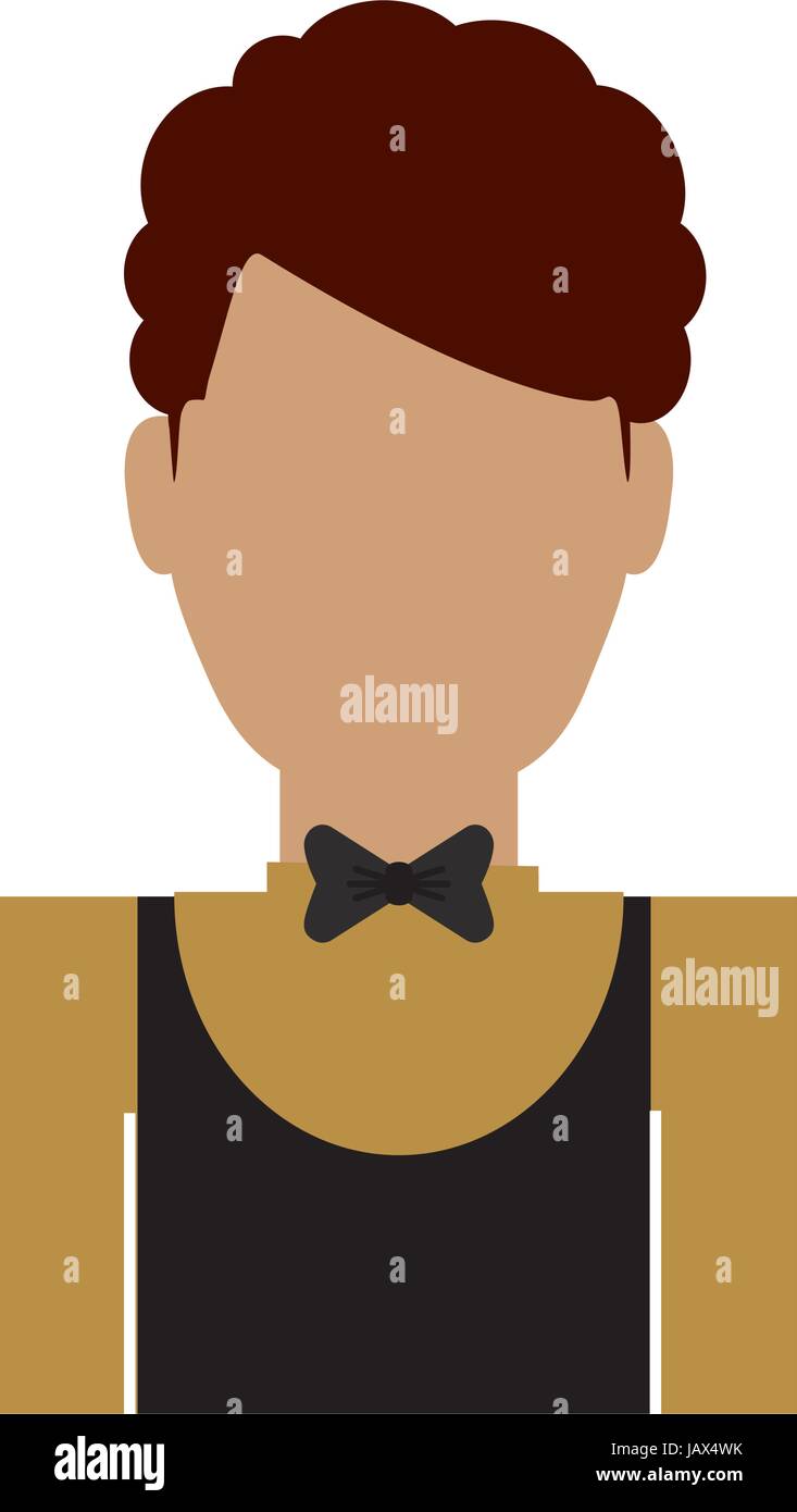 hotel waiter man icon Stock Vector Image & Art - Alamy