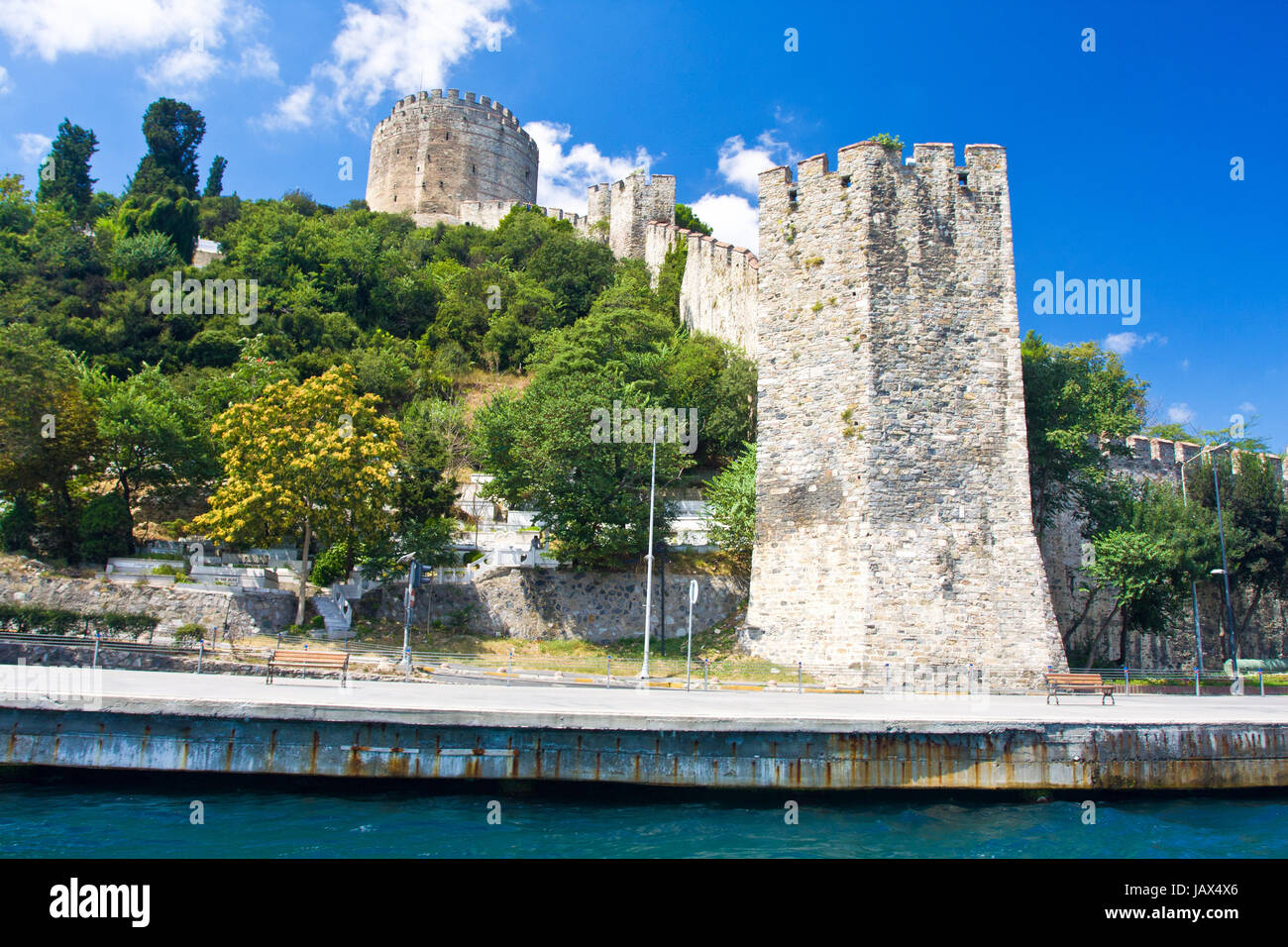 Famous Rumeli Hisari Fortress in Istanbul, Turkey Stock Photo - Alamy