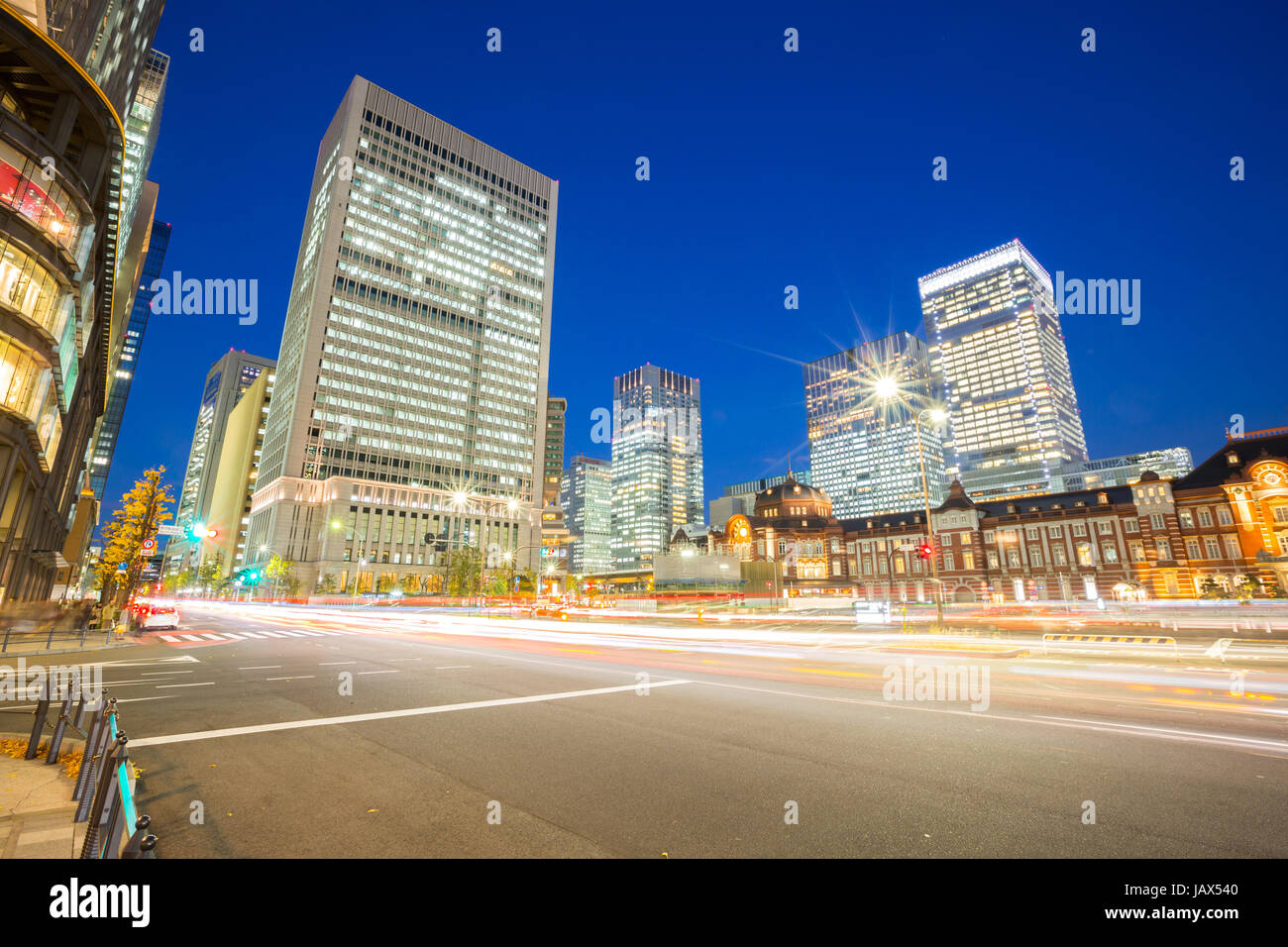 Modern Office background at tokyo railway station Japan Stock Photo - Alamy