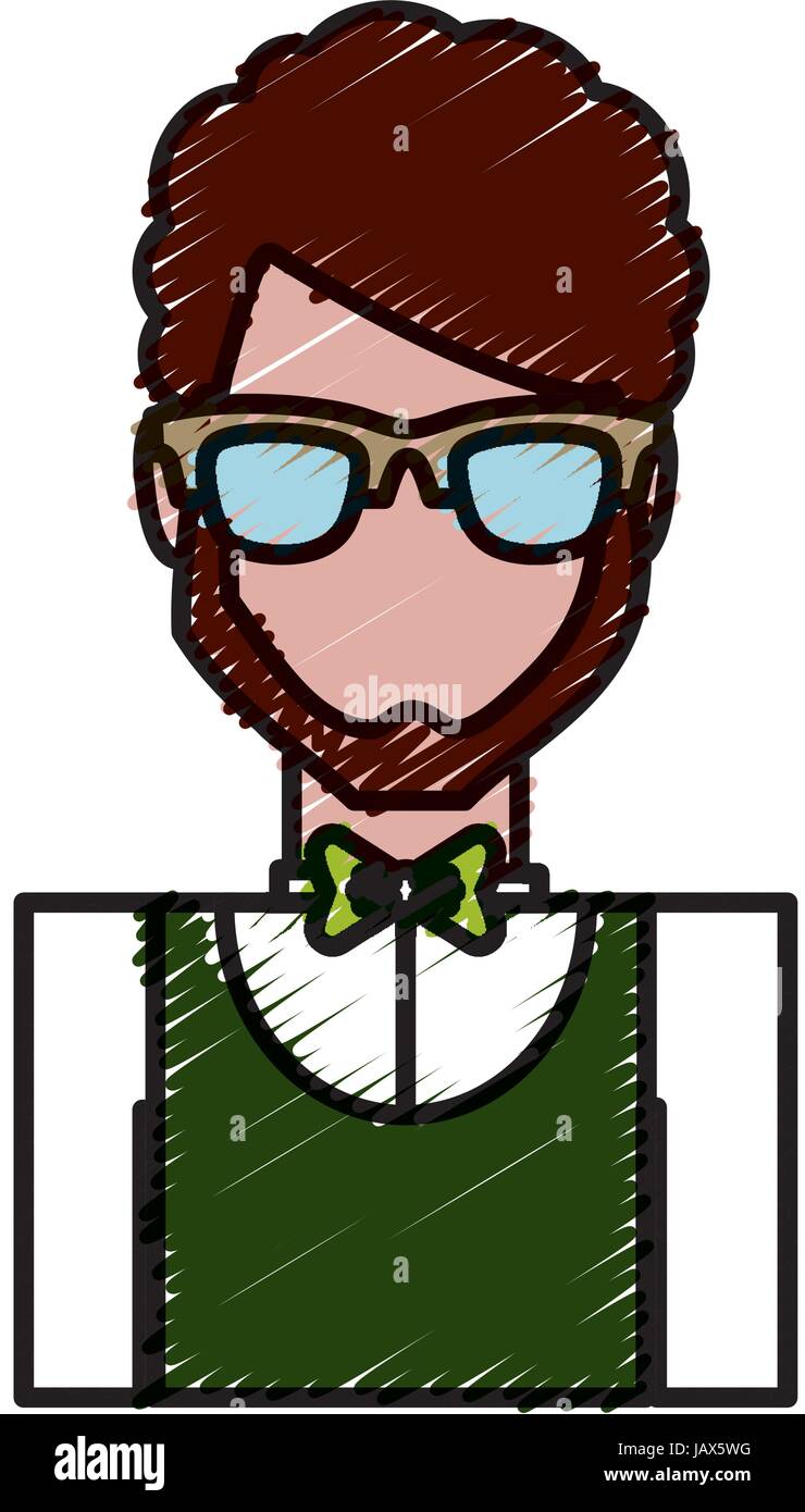 hotel waiter man icon Stock Vector Image & Art - Alamy