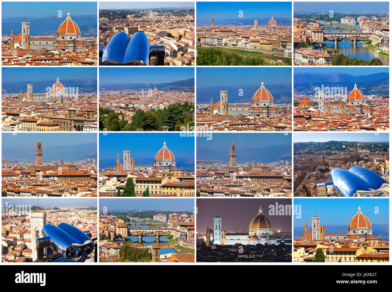 Collection of beautiful photos in Florence, Italy Stock Photo - Alamy