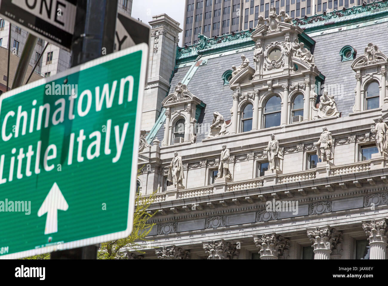 Way to Chinatown and Little Italy in New York Stock Photo - Alamy