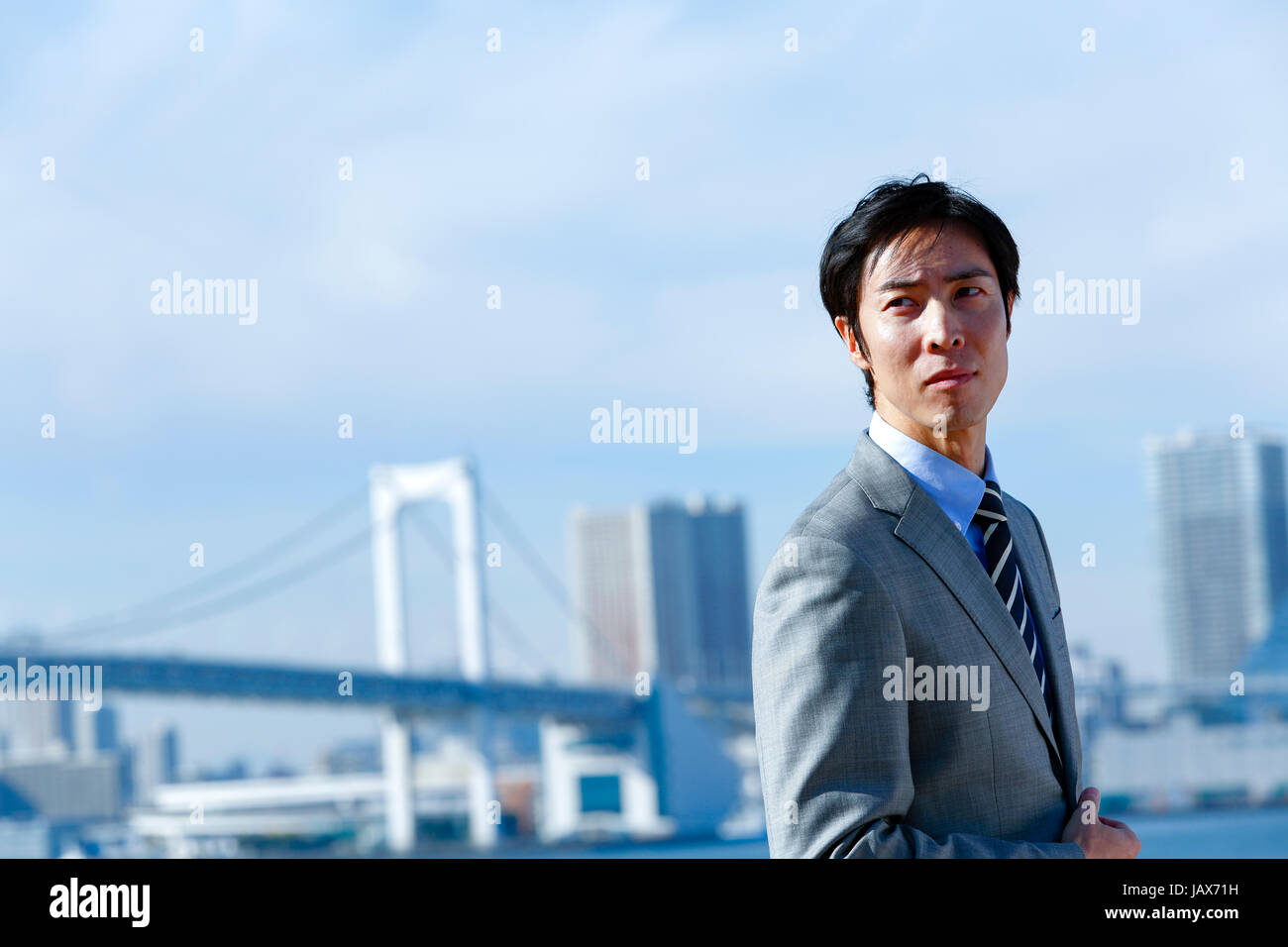Japanese businessman downtown Tokyo, Japan Stock Photo - Alamy