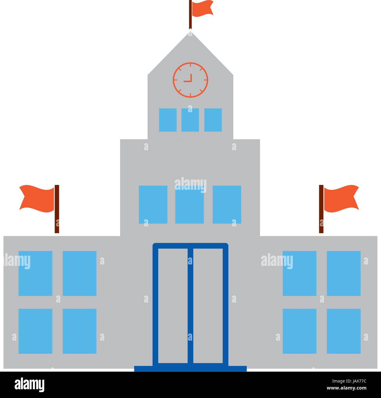 school building icon Stock Vector Image & Art - Alamy