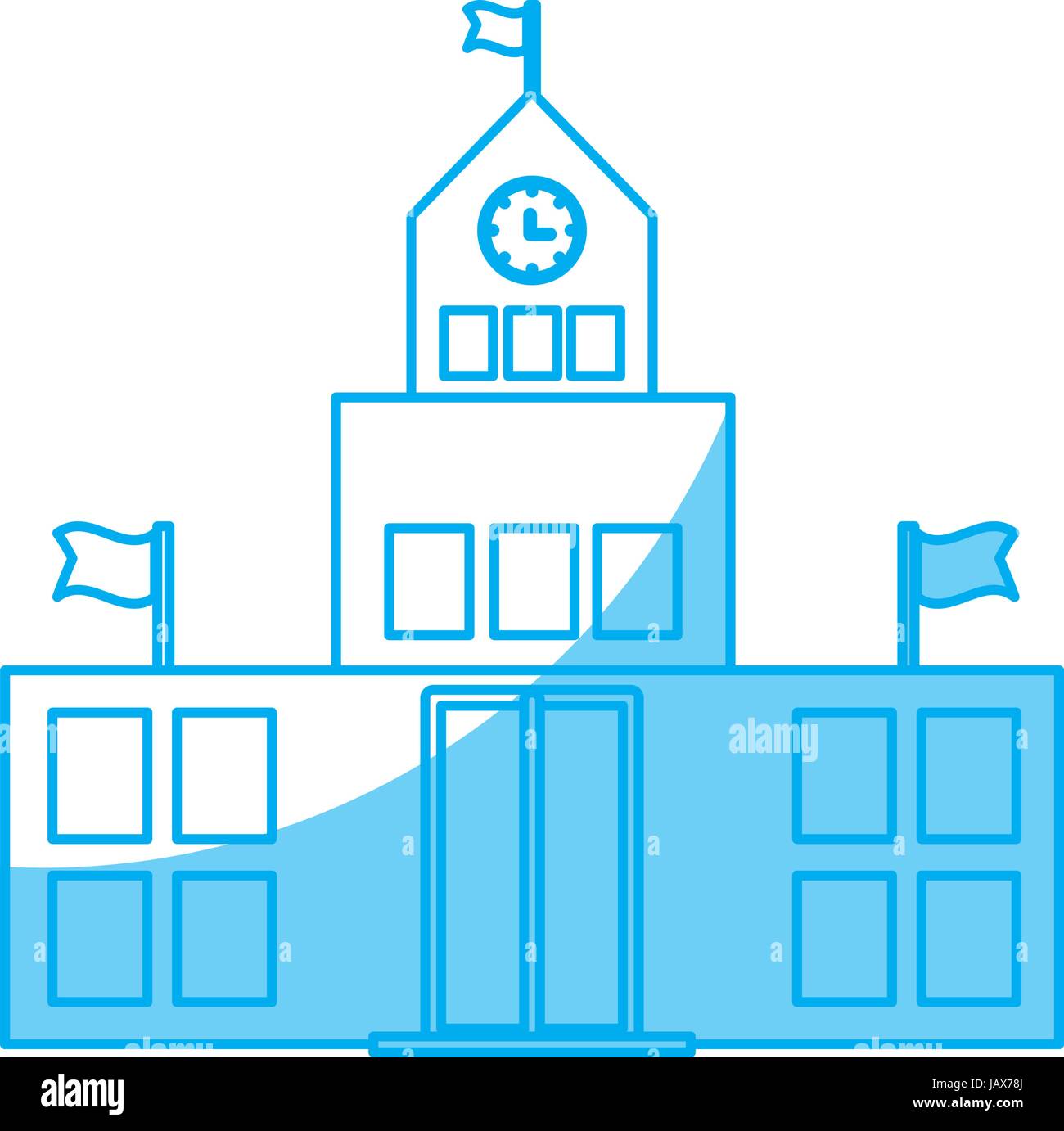 school building icon Stock Vector Image & Art - Alamy