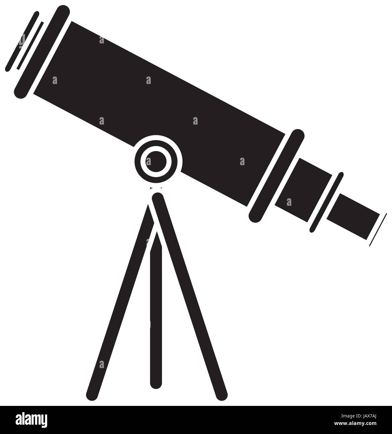 telescope icon image Stock Vector Image & Art - Alamy