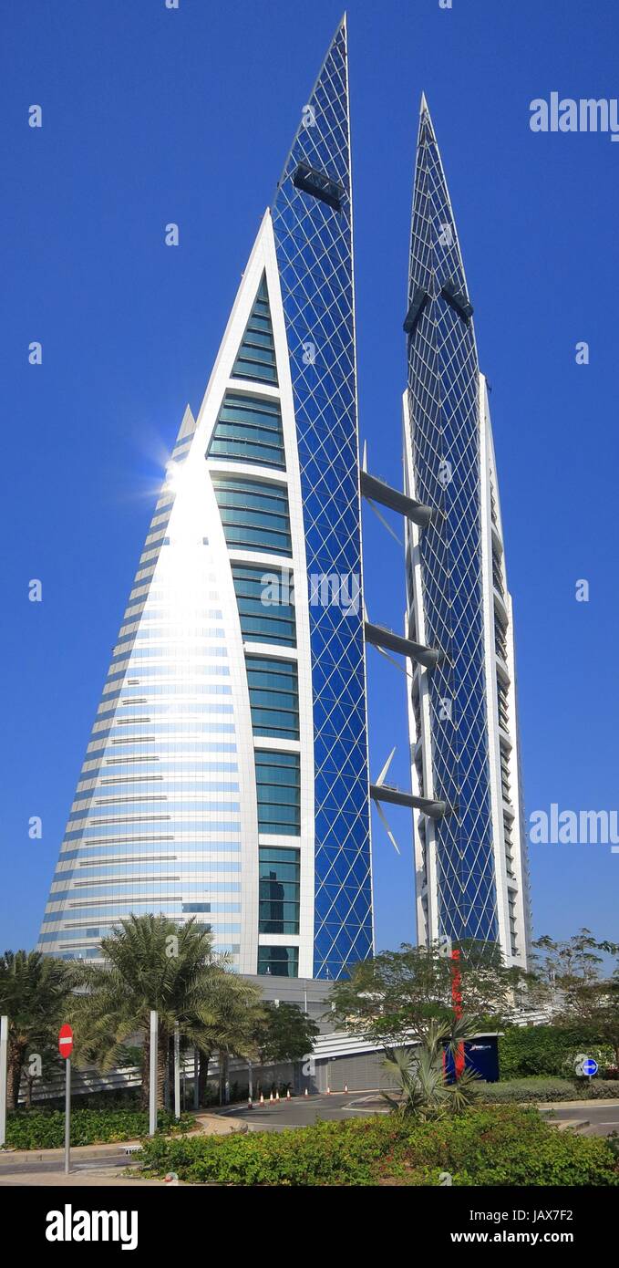 bahrain world trade center Stock Photo - Alamy