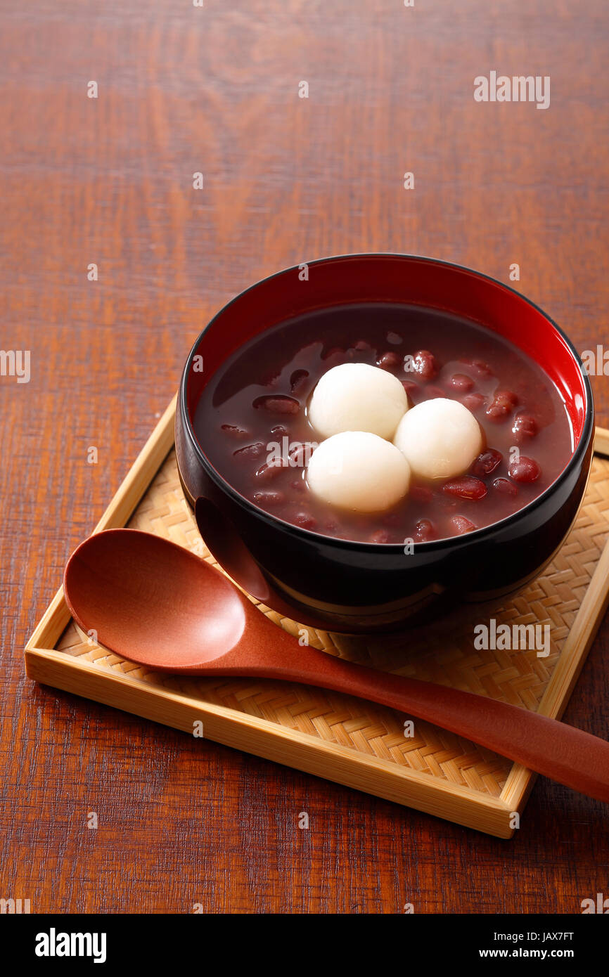 Japanese style bean jam Stock Photo - Alamy
